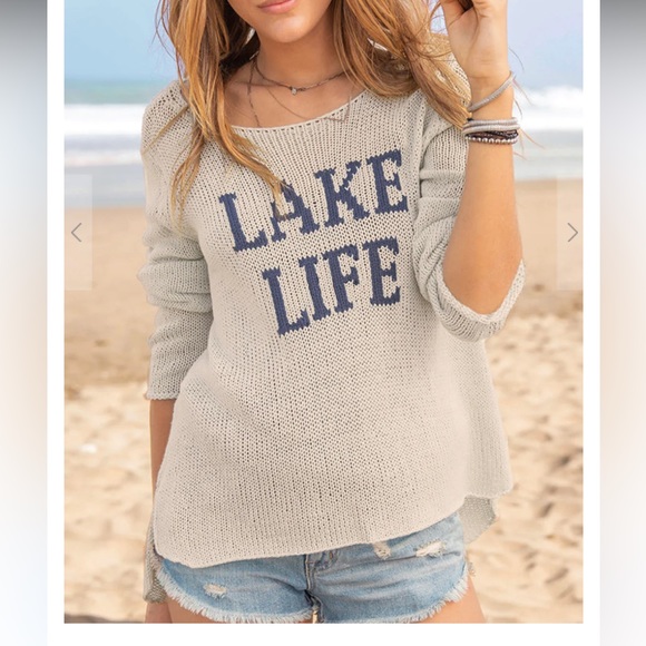 Wooden Ships | Sweaters | Nwt Woodenships Lake Life Sweater | Poshmark